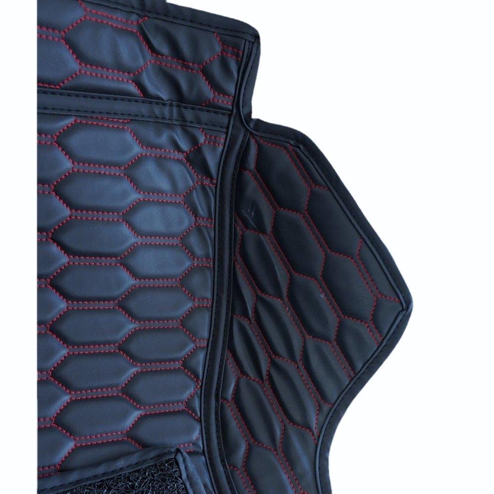 Auto Perfection’s Premium 7D Mat : Black and Red - Auto Perfection