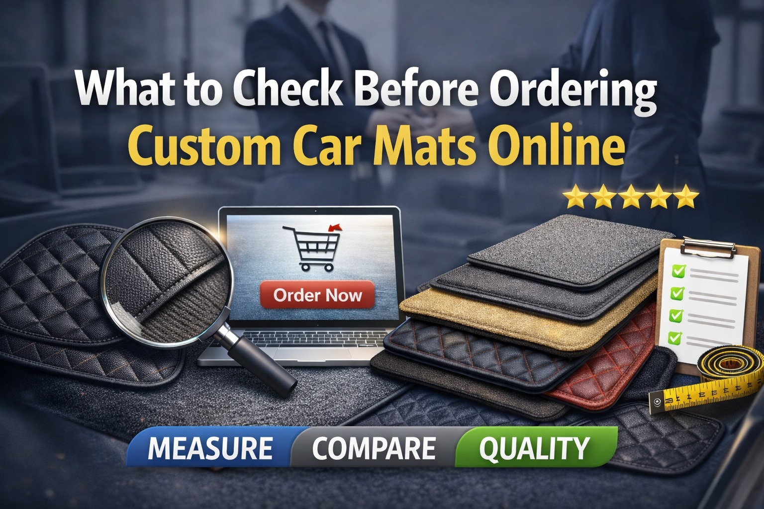 Don’t Order Custom Car Mats Online Until You Read This Guide
